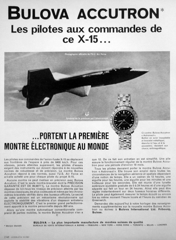 Bulova Accutron : l’autre montre choisie par la NASA à bord d’Apollo 11 ...